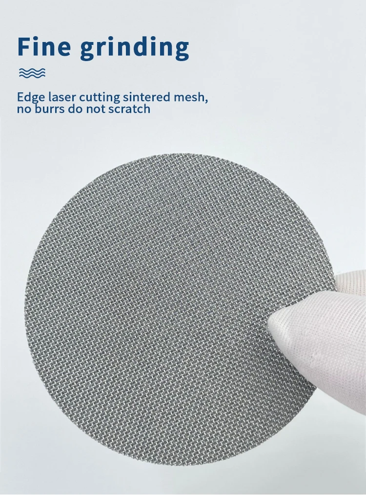 Etching Discs Ss304 Disc Spot Welded Wire Stainless Round Coffee Metal ...