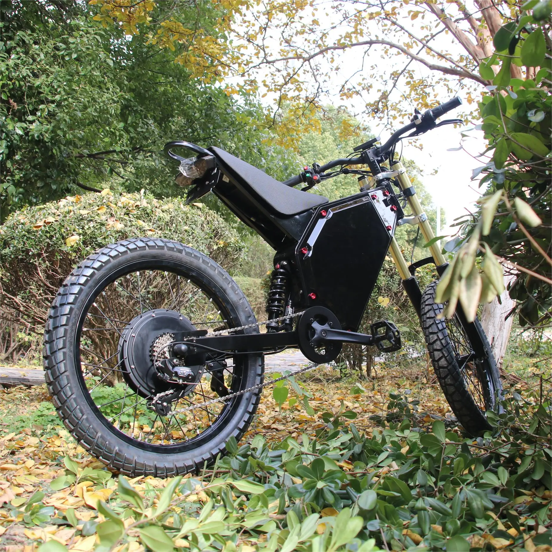 Stealth Bomber 48V 1500w Electric Dirt Bike - 65km/h off Road Motorcycle