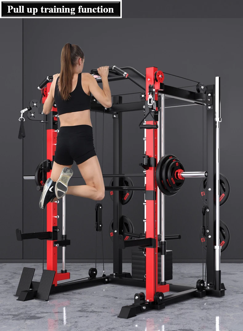 Multi-smith Machine - Unisex Gym Equipment for Bodybuilding