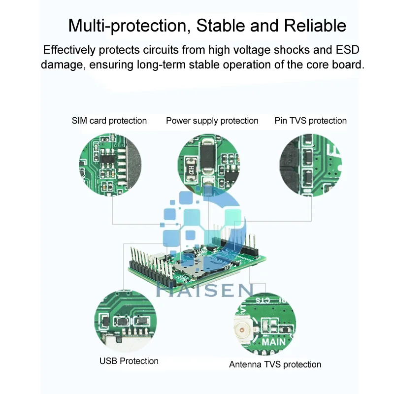 HAISEN SIMCOM A7670G-LABE Development Board - LTE Cat1+4g+2g+voice