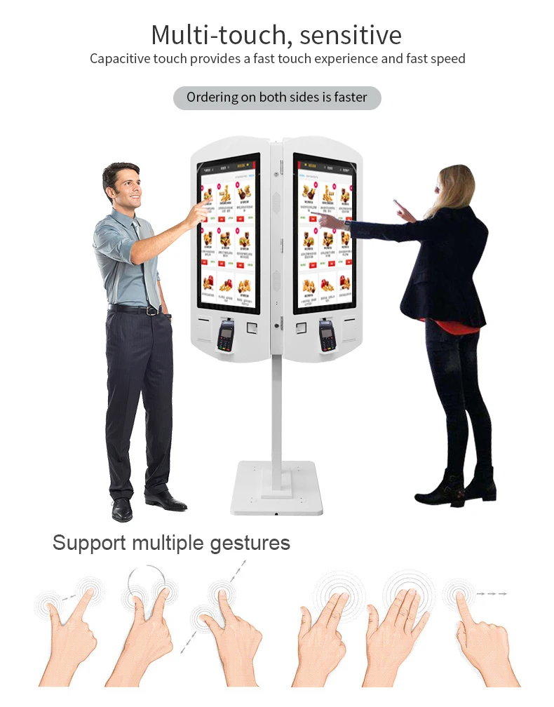 32'' Interactive Double Side POS Payment Terminal - Genevision