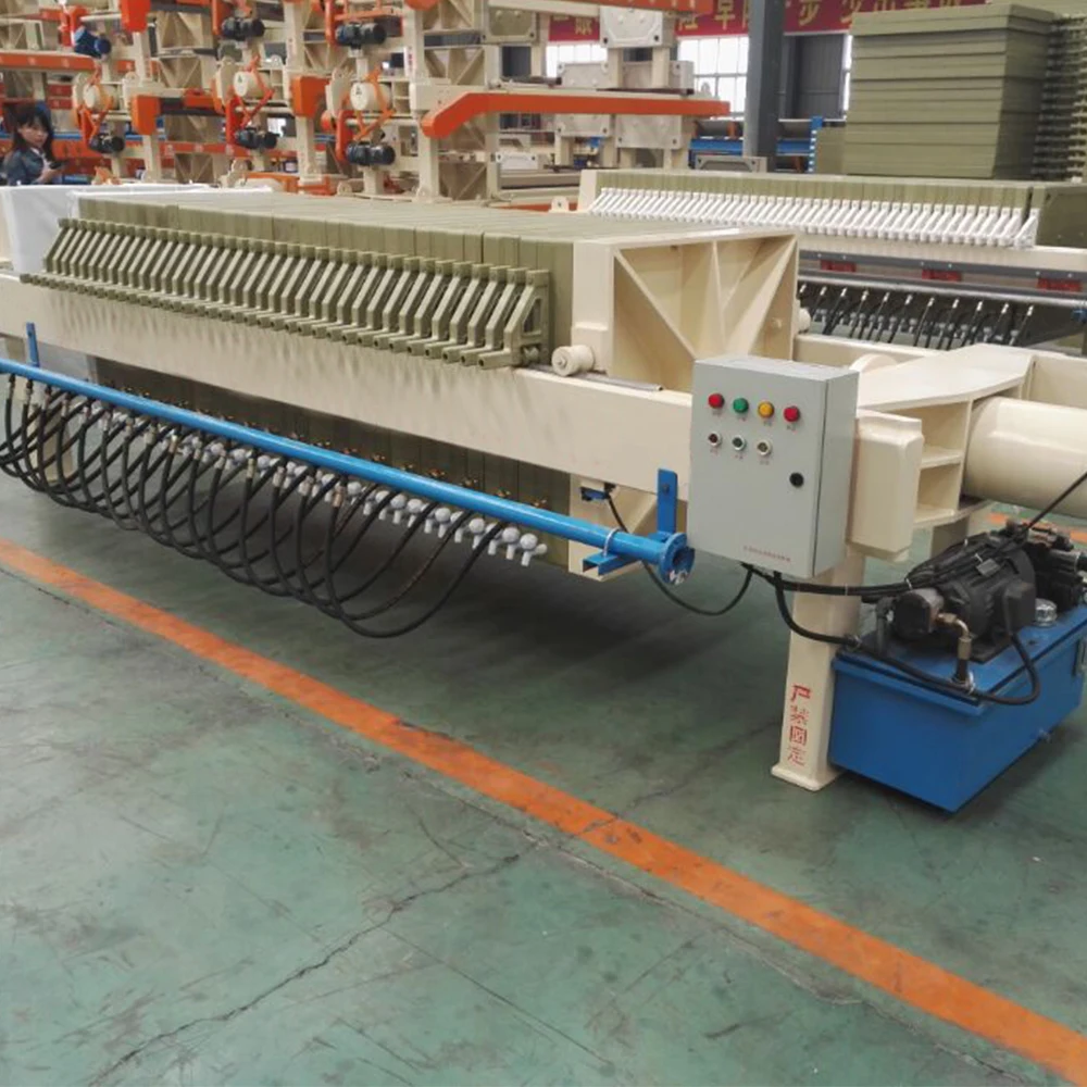 Sludge Treatment Filter Press Plate And Frame Filter Press Price - Buy ...