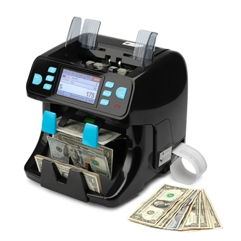 Bill Counter Portable Banknote Counting Note Detector Multi Currency ...