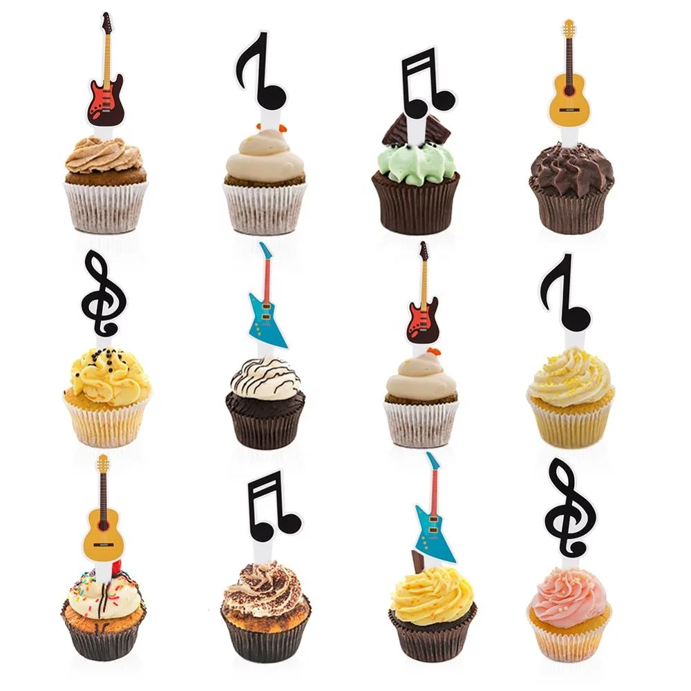 Music Cupcake Decorations