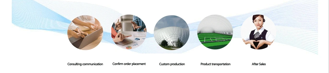 Inflated Membrane Skiing Stadium Pneumatic Membrane Structure Air Dome ...