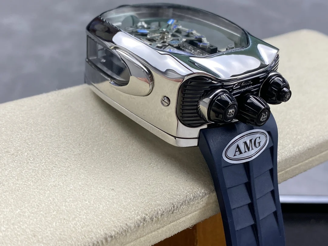 Jacob Co Luxury Bugatti Chiron Tourbillon Rose Gold Watch