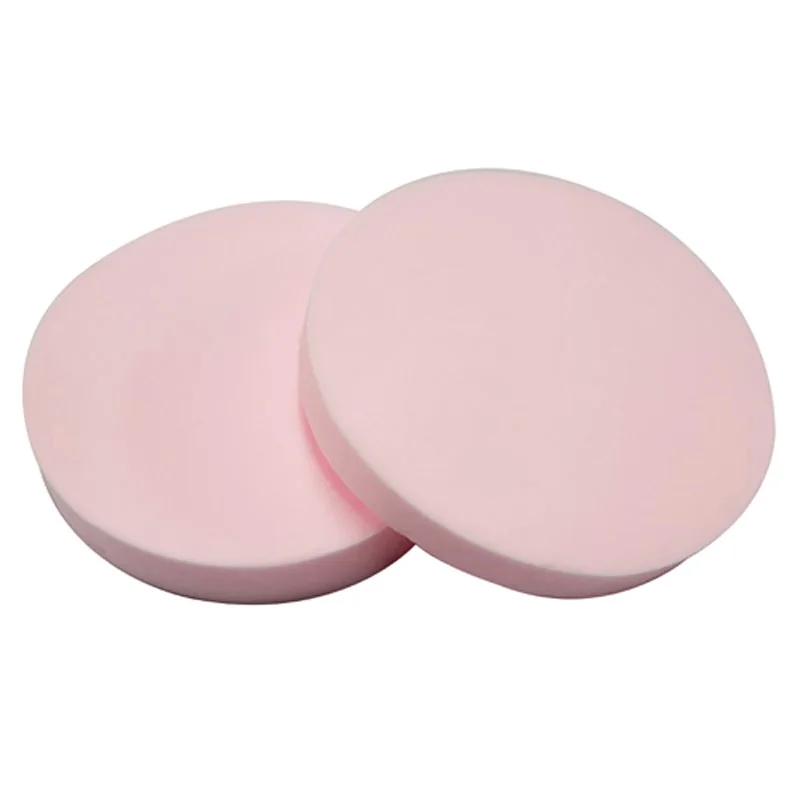 Pink Round Micropore Pva Face Cleancing Sponge With Pearl Effectivenss ...