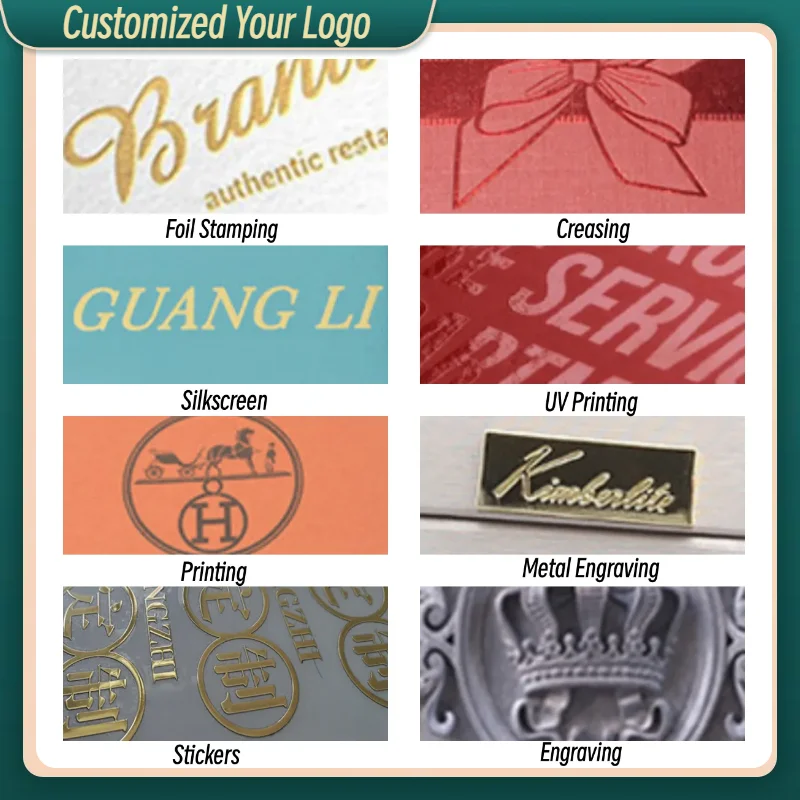 Huayue Luxury Gold Label Jewellery Packaging High-end Green Velvet ...