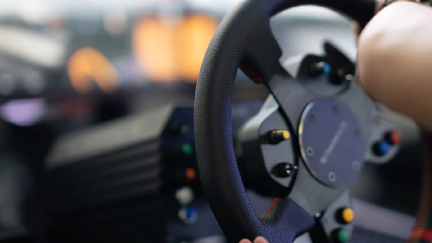 Cammus Car Racing Simulator Steering Wheel And Pedals For Game Driving ...