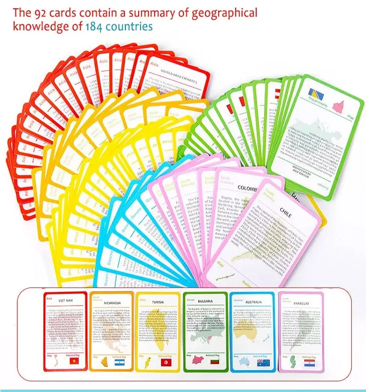 New Arrival Wooden 3D Magnetic World Map Jigsaw Puzzle