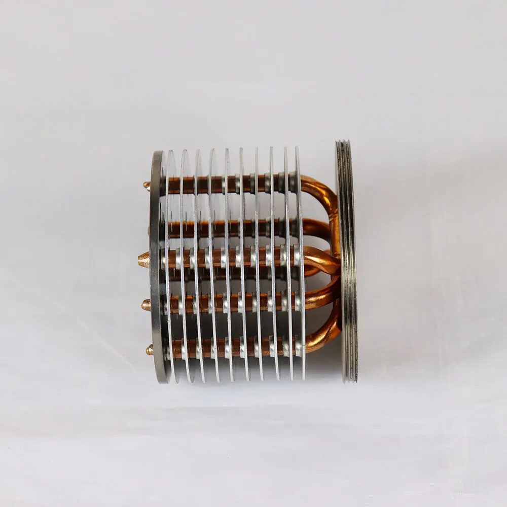 Zipper Fin Circular Heat Sink For Led Light Heatsink - Buy High Power ...