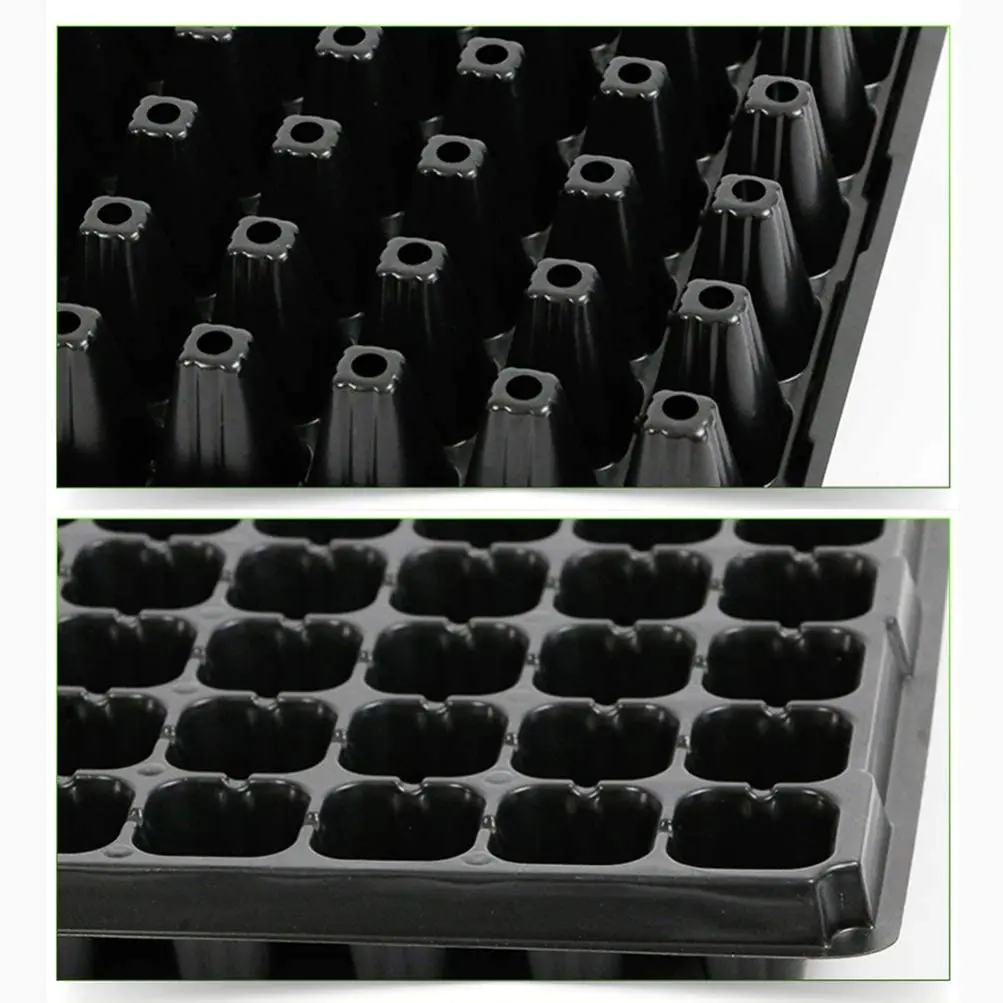 High Quality 50 Holes Plastic Seedling Tray For Vegetable - Buy 50 ...