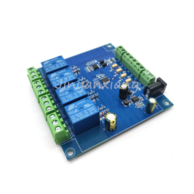 Modbus-rtu7-24v Four Way Relay Module Switch Input And Output Rs485/ttl ...