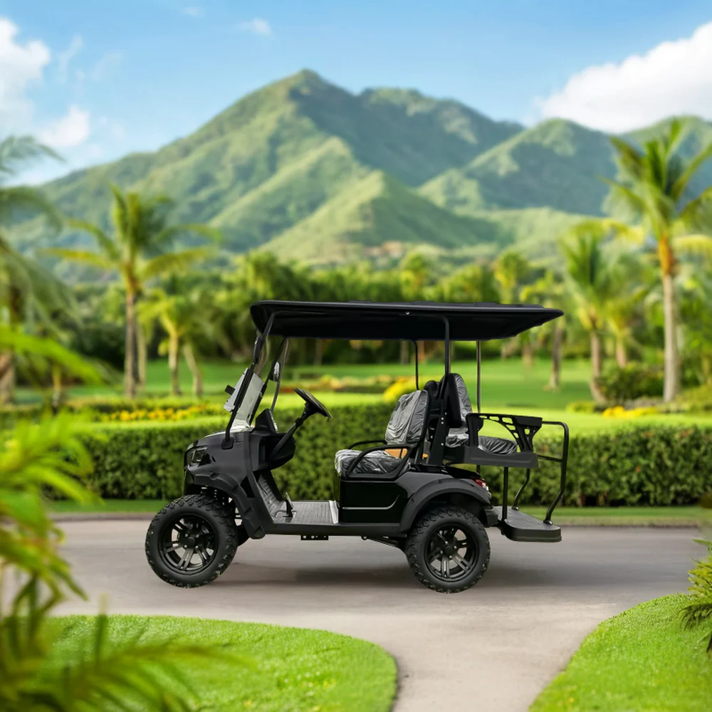 Beemotor 4-Seater Electric Golf Cart - CE Certified 5KW Motor