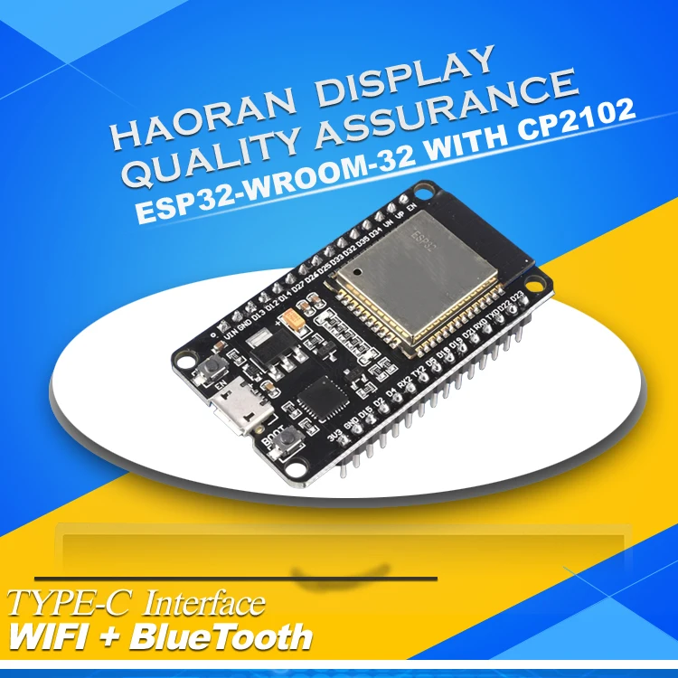 ESP32-WROOM-32/32D/32E/S3 WIFI+Ble Dual Core CPU with CP2102 Low Power ...