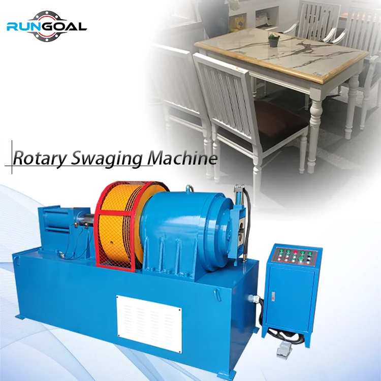 Manual Rotary Swaging Pipe Embossing Spiral Tube Welding Metal Machine ...