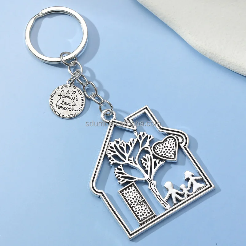 Hot Sales Key Chaincat House Family Telescope Computer Keychain Music ...