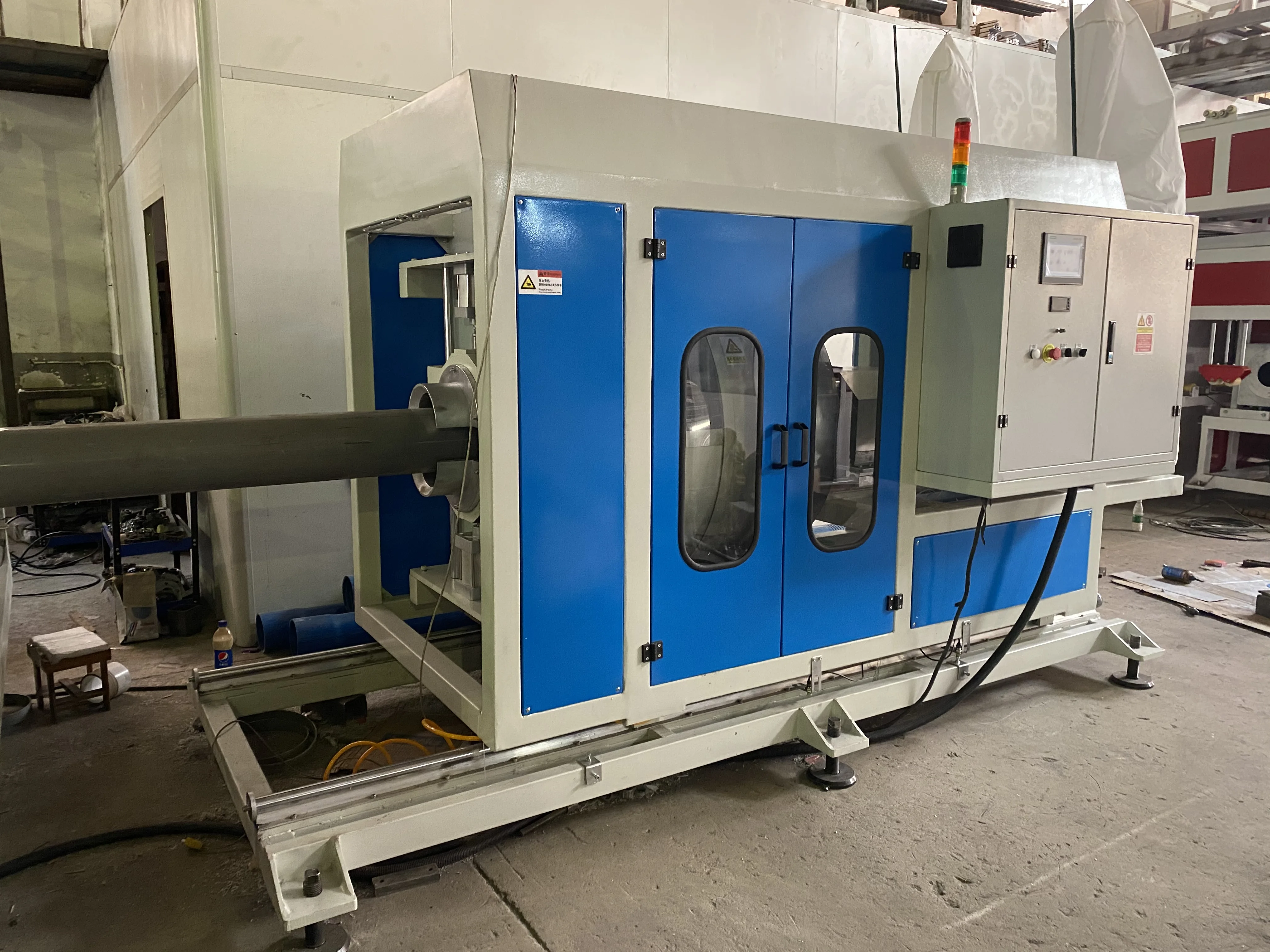 Plastic Pvc Drilling Pipe Thread Machine Deep Well Pipe Threading ...