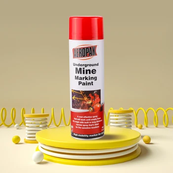 Aeropak 500ml Aerosol Bright Underground Mine Marking Paint Spray - Buy ...
