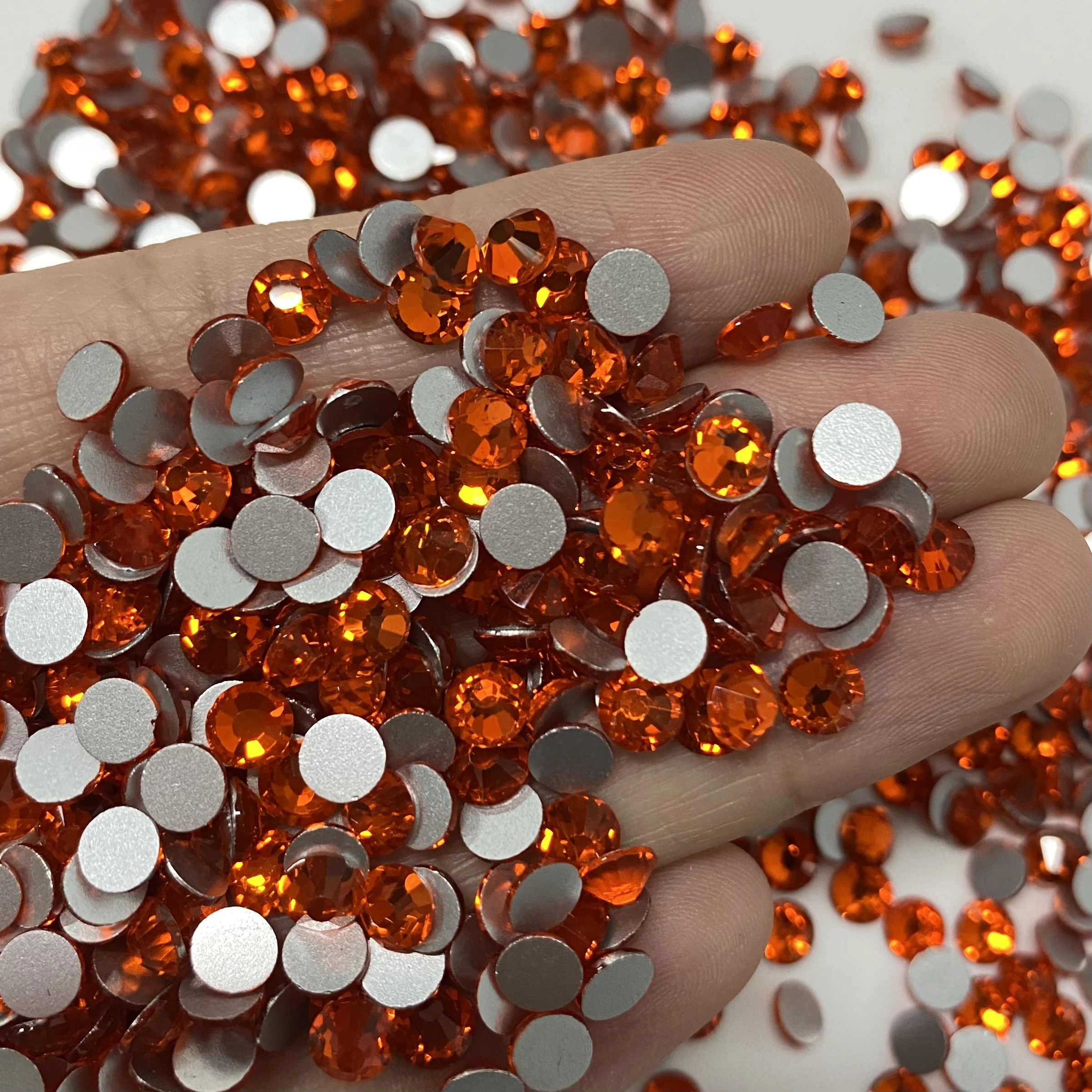 Color Chart Non Hotfix Flat Back Rhinestones Over 100 Colors Crystal ...