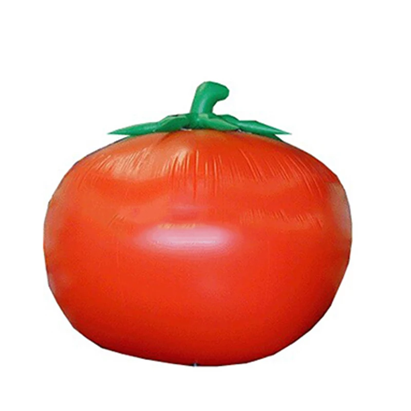 promotional pvc giant inflatable tomato plastic fake tomatoes make ...