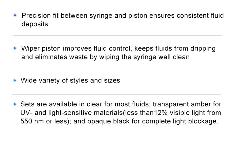 3cc/5cc/10cc/30cc/55cc Can Be Equipped With Piston E-fd Us Style ...