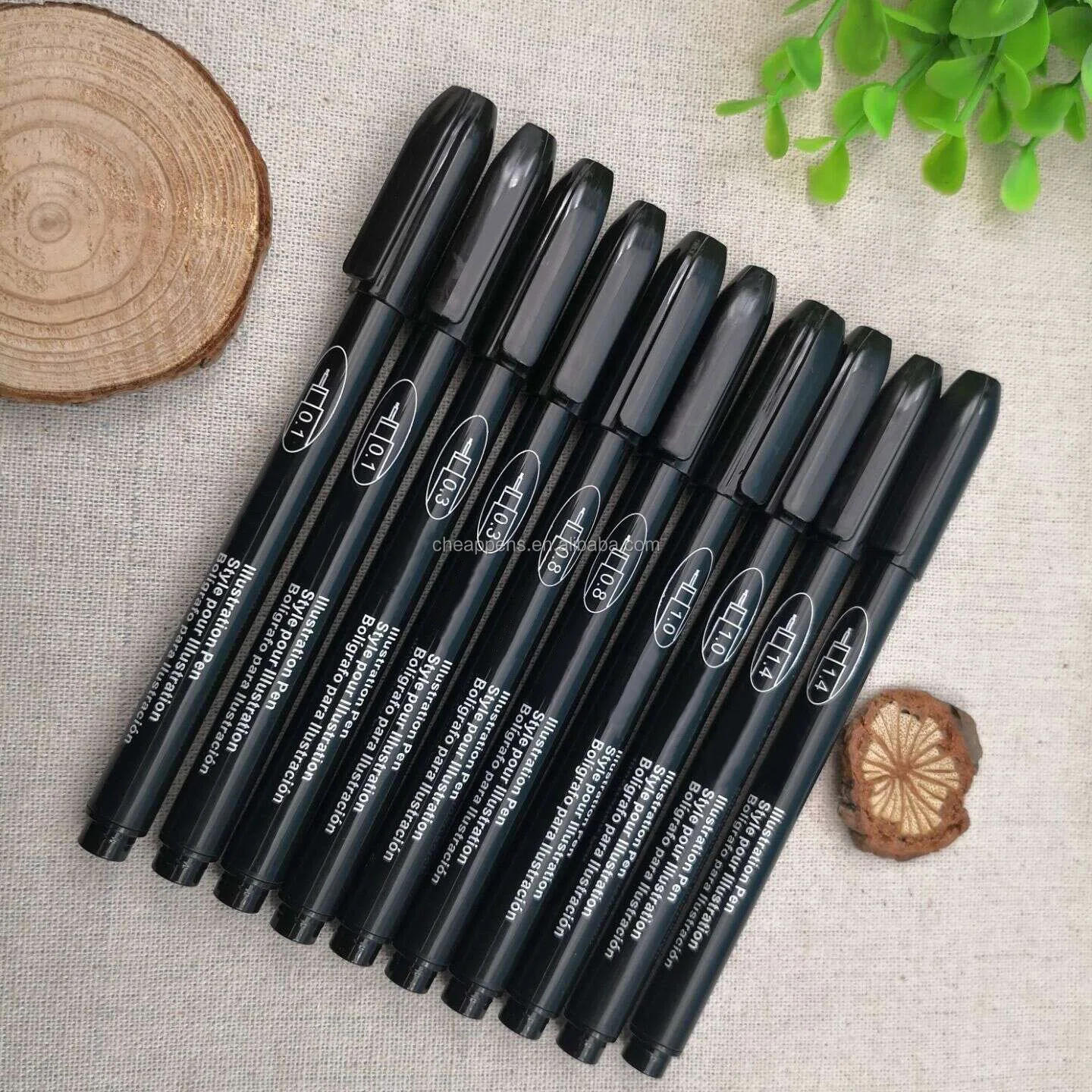 Waterproof Graphic Micro Illustration Permanent Art Marker Pen Set ...