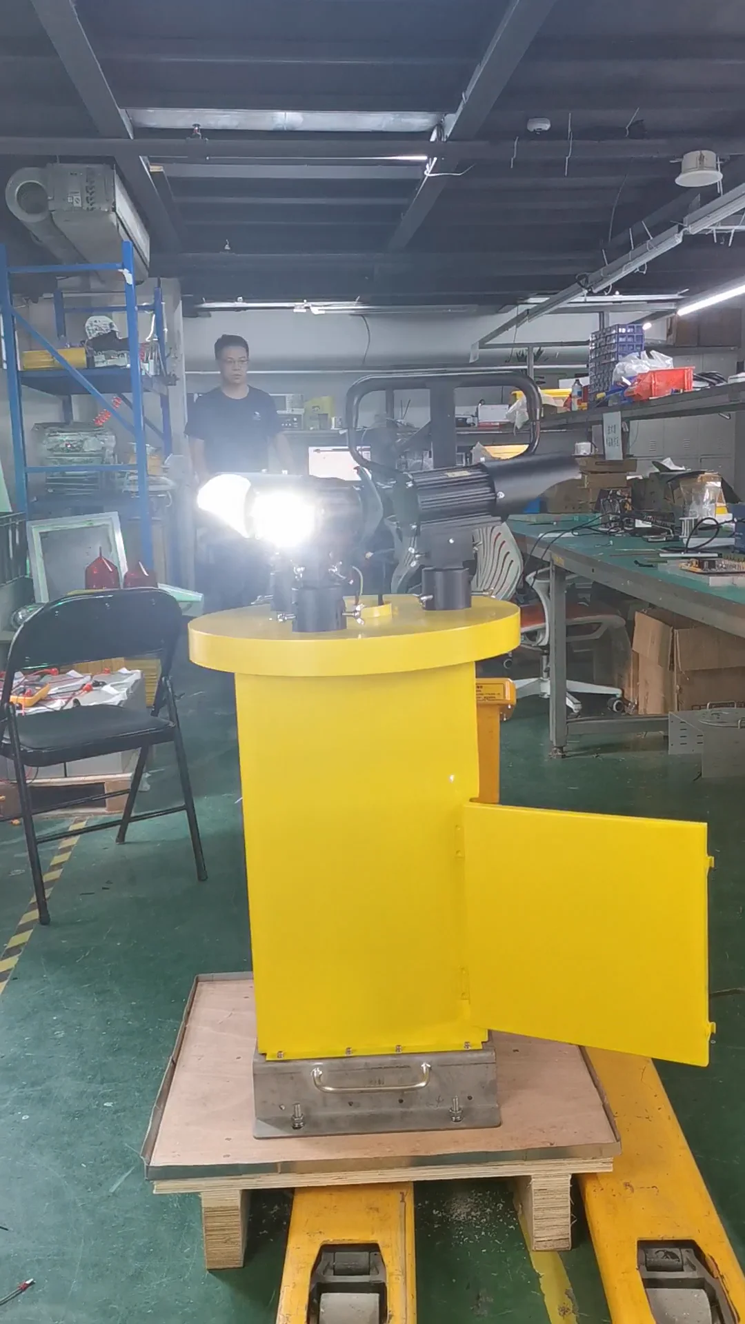 Clear/ Green/ Yellow Lens Led Helipad Rotating Beacons L-801 L-802 ...