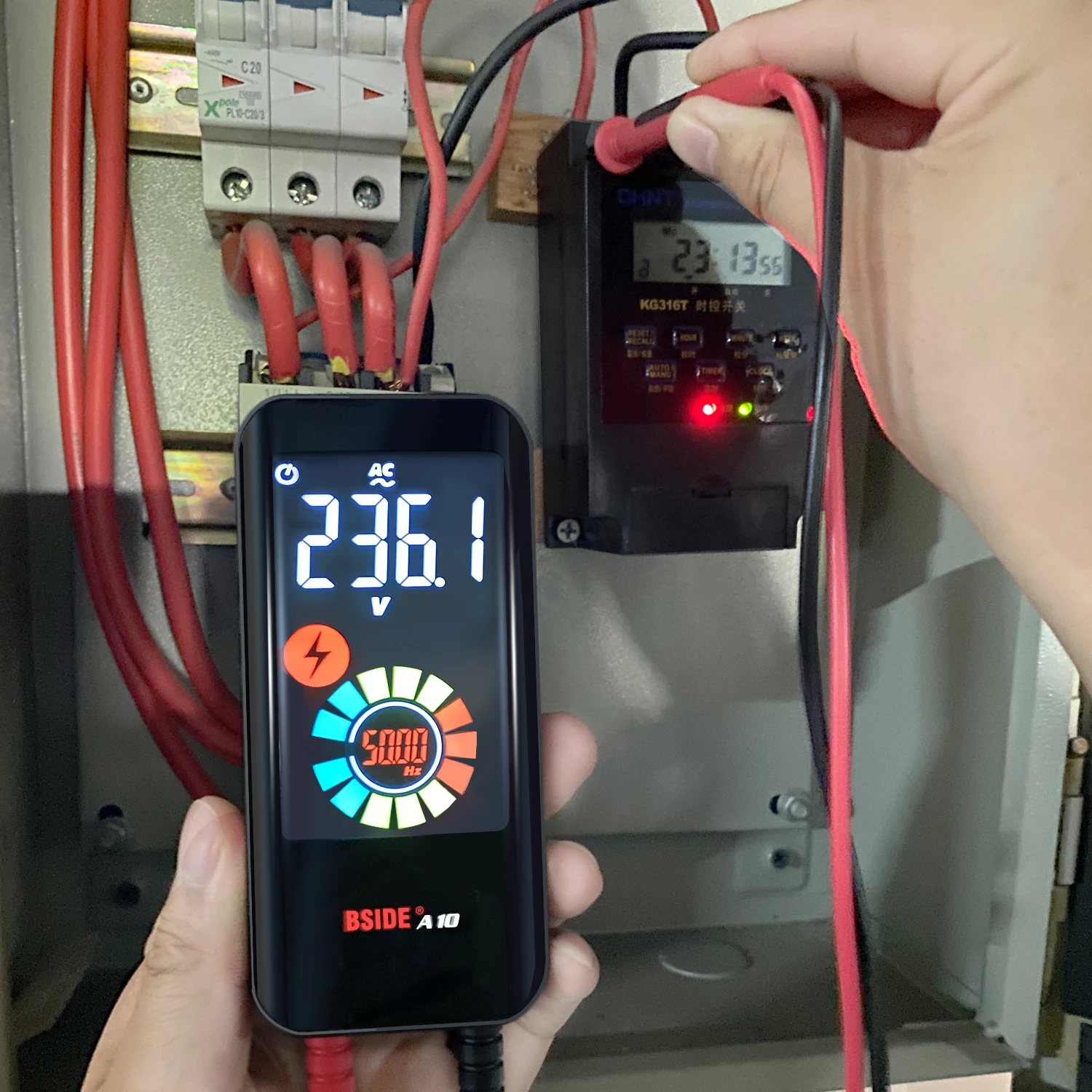 Digital Multimeter With Case And Double Fuses For Dc/ac Voltage,Ohms ...