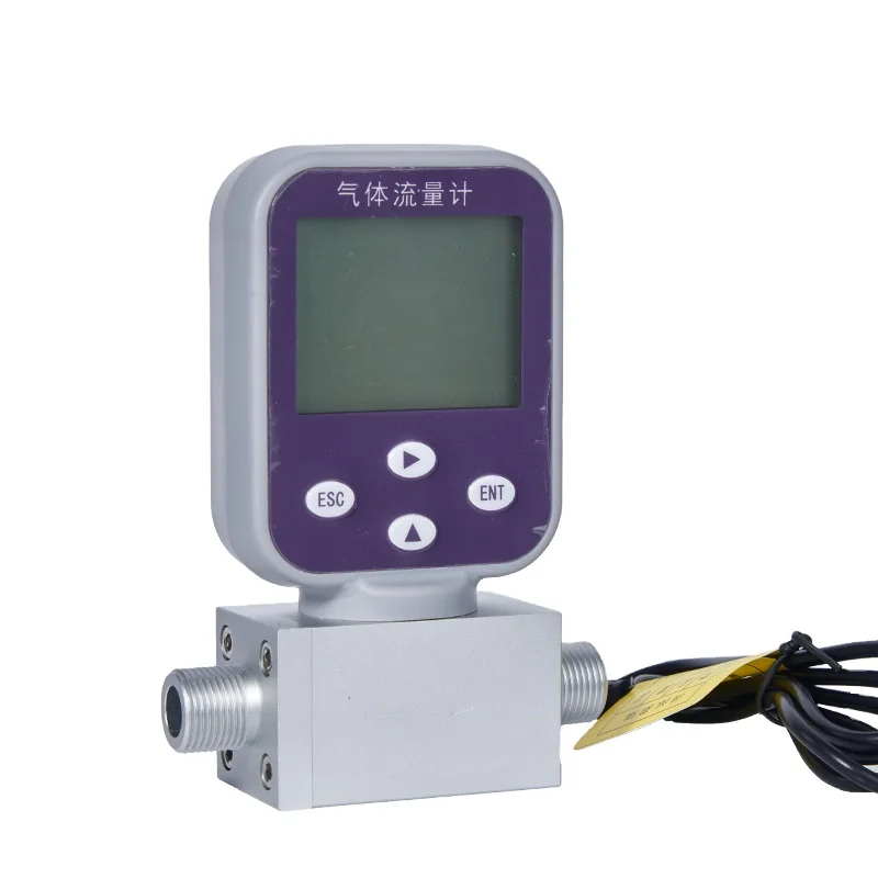Microminiature hot gas mass flowmeter Plastic housing dry gas air ...