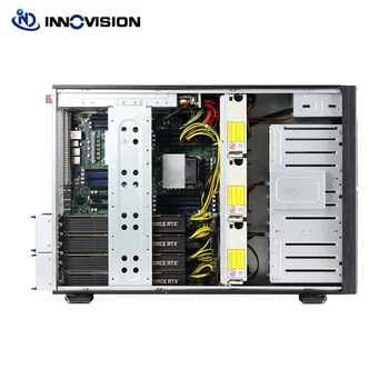 Tower Rack Convertible Server Computer Chassis Support 4090 3090 Gpu 8 ...