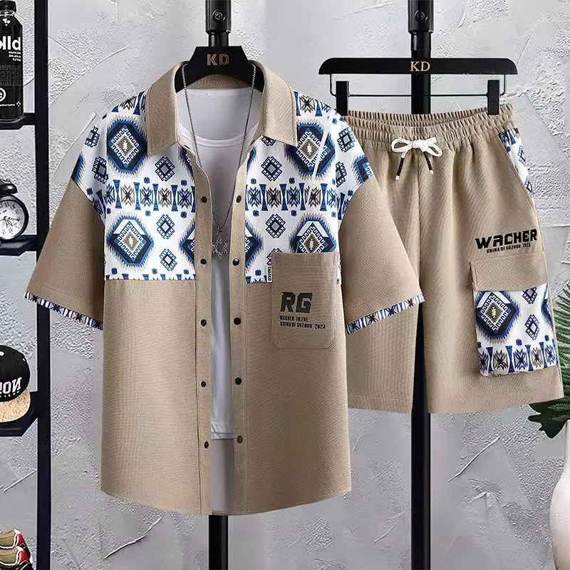 High Quality Summer Jogger Custom Logo Cotton Men's Shorts And T Shirt ...