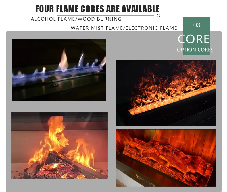 Indoor French Style Suspended Chimney Fireplace Wood Burning Stoves ...