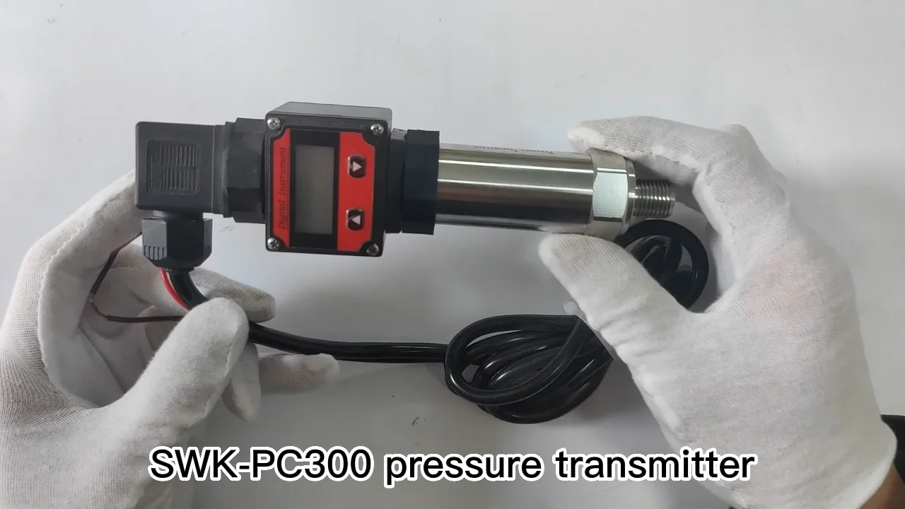 Swk-pc300 High Pressure Sensor Rs485 4-20ma Digital Transmitter ...