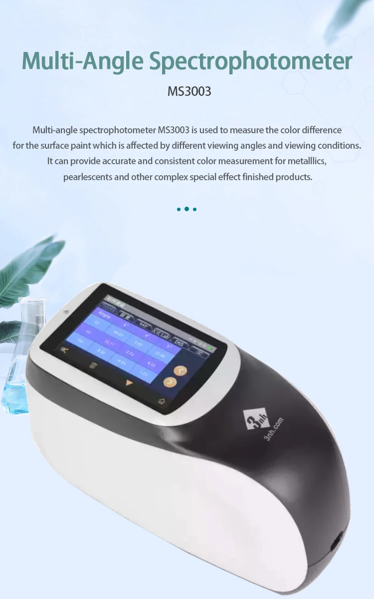 MS3003 Multi Angles Spectrophotometer for Car Automobile Vehicle Color ...