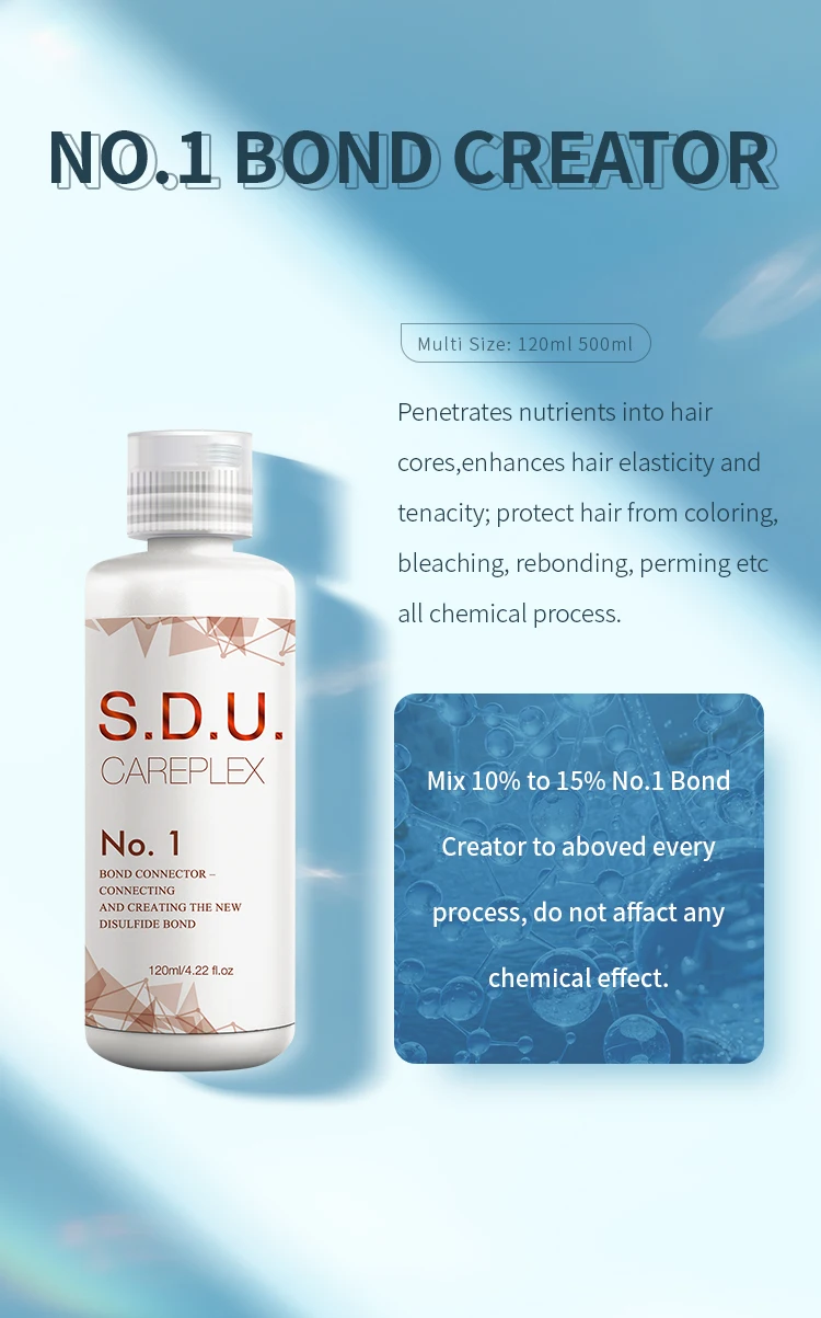 SDU CAREPLEX-tratamiento profesional para teñir el cabello, protección ...