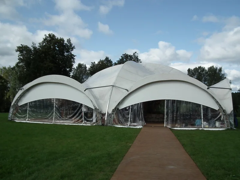 High Quality 30x30m Hall Gazebo Tarp Floor Teepee Tent Steel ...