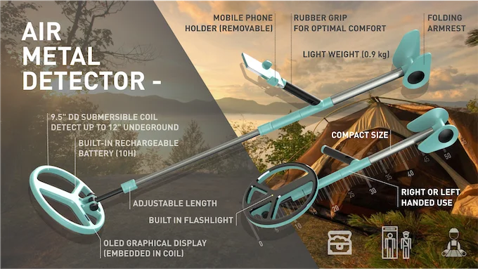 5 Meter Depth Long Range Metal Detector Md-99 For Industrial Metal ...