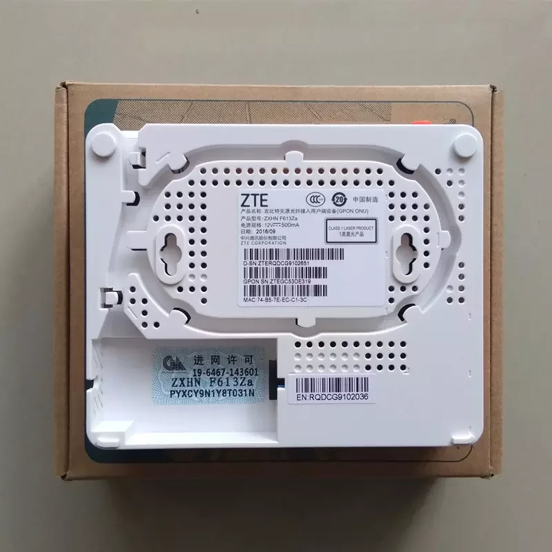 Fiber Optical Network Terminal Gpon Epon Xpon F412 F603 With 1ge+1fe+1tel+2.4g Wifi - Buy ...