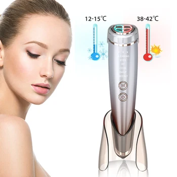 2024 New Arrivals Home Rf Ems Cooling Beauty Device Led Face & Neck ...