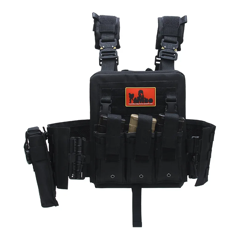 Quick Release Molle MODULAR Tactical Vest Hunting Combat CS Plate ...