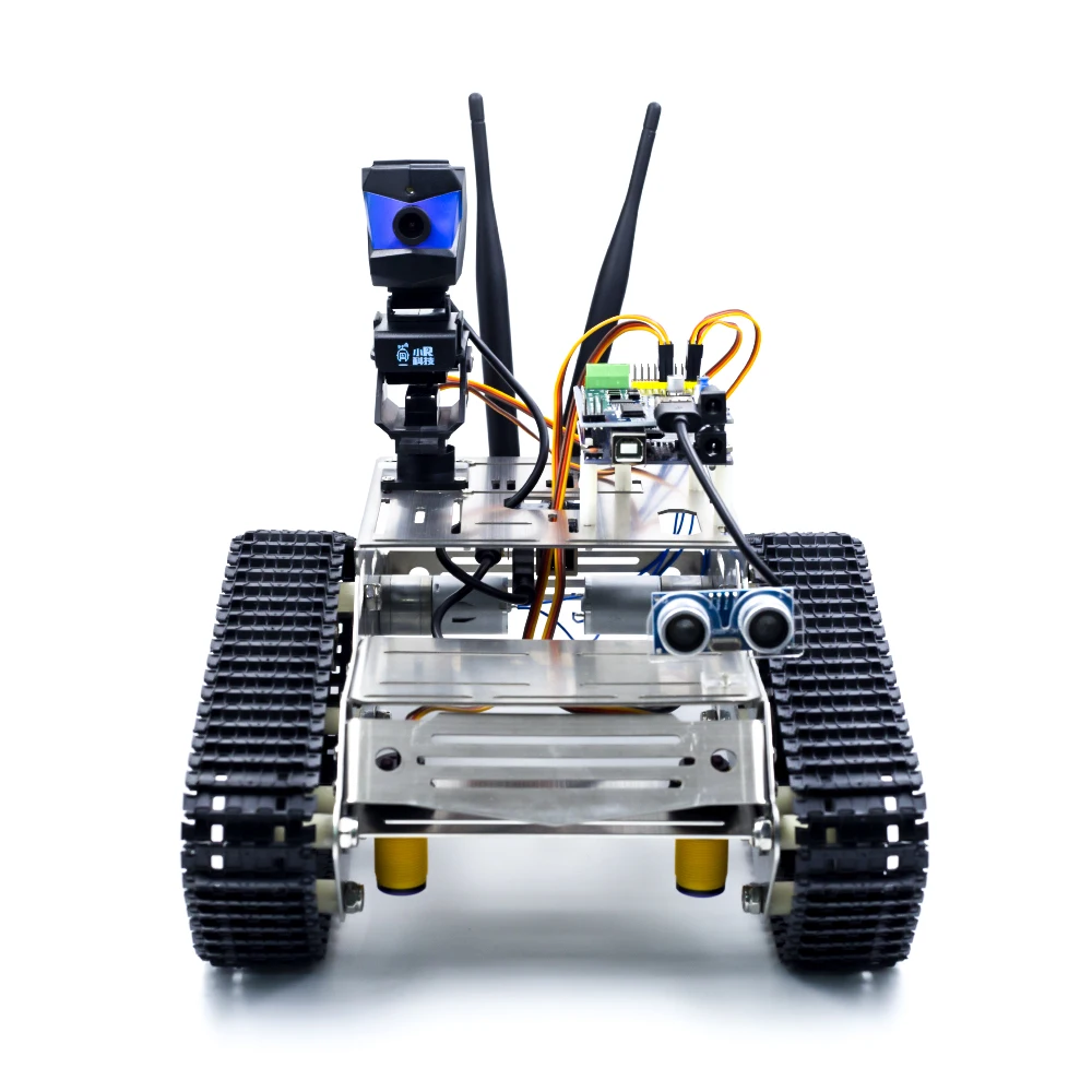 Wifi Robot Car Kit / Hd Camera Ds Robot Smart Educational Robot Kit For ...