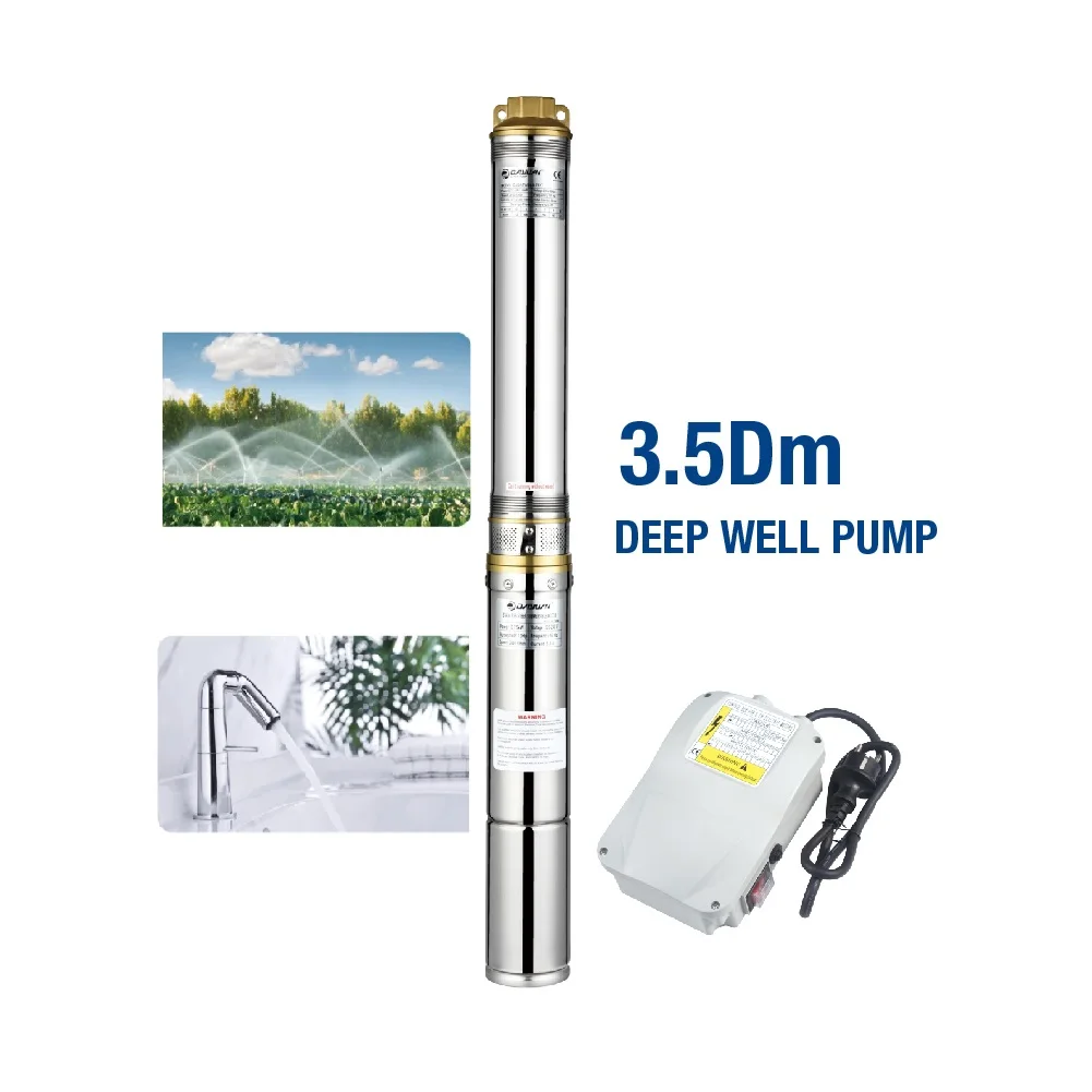 Dayuan Dm 2hp Stainless Steel Submersible Deep Well Water Pump High ...