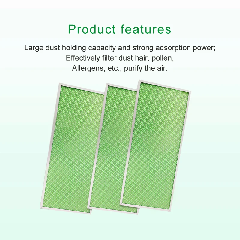 Aluminum Frame Primary Efficiency G4 Air Filter Pre Washable Charging ...