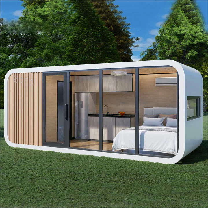 Luxury Prefab Houses 20ft/40ft Prefab House Modulat Tiny Homes Steel ...