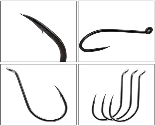 High Quality Octopus Hook Saltwater High Carbon Steel Barbed Assist ...