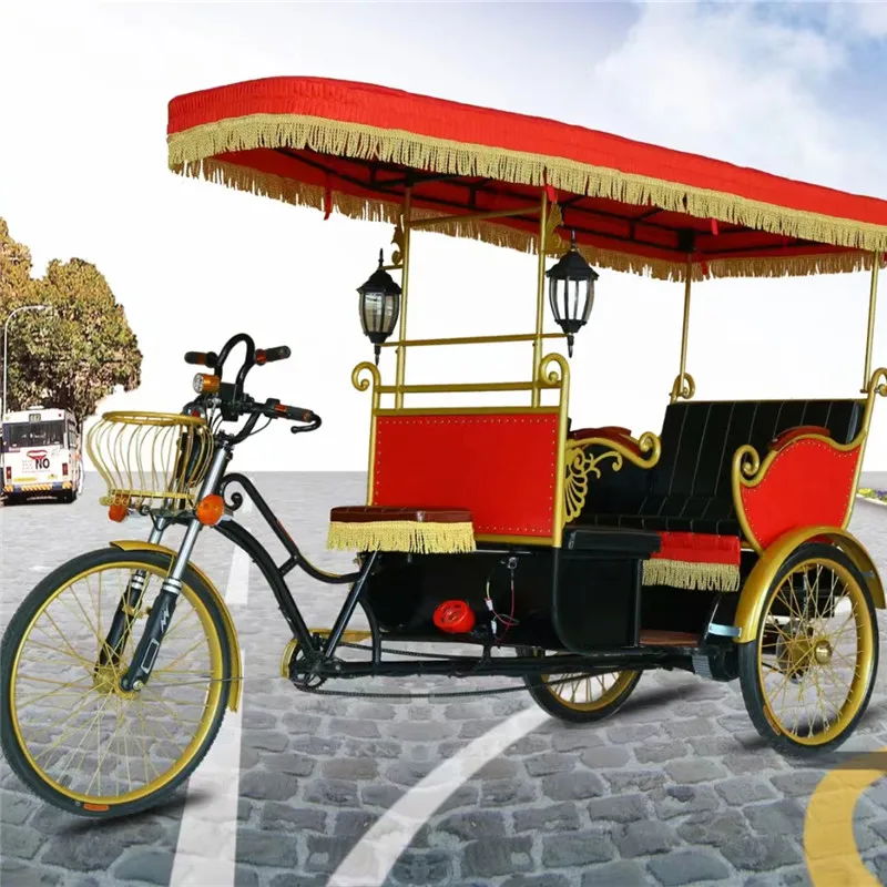 Battery Electric Rickshaw Tourist Motor Rickshaw Ride Smoothly Electric ...
