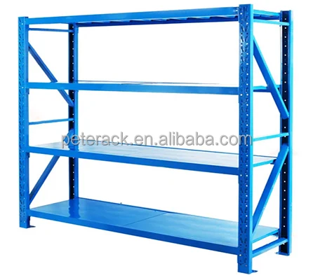 Warehouse Shelf Dividers Metal Storage Inventory Shelves Racking Steel ...