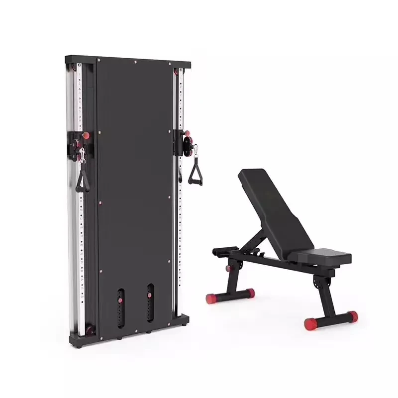 Wall Mounted Dual Cable Crossover Functional Trainer for Strength ...