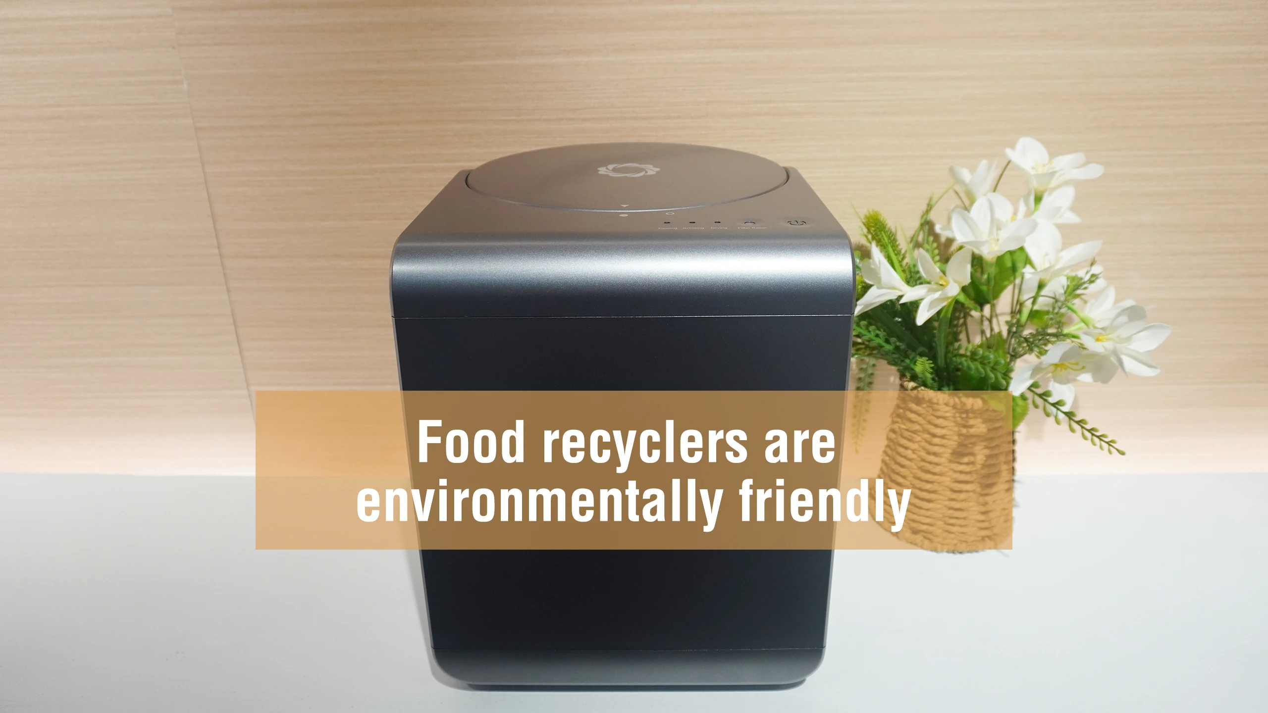Automatic Smart Food Waste Kitchen Composter Organic Waste Food ...